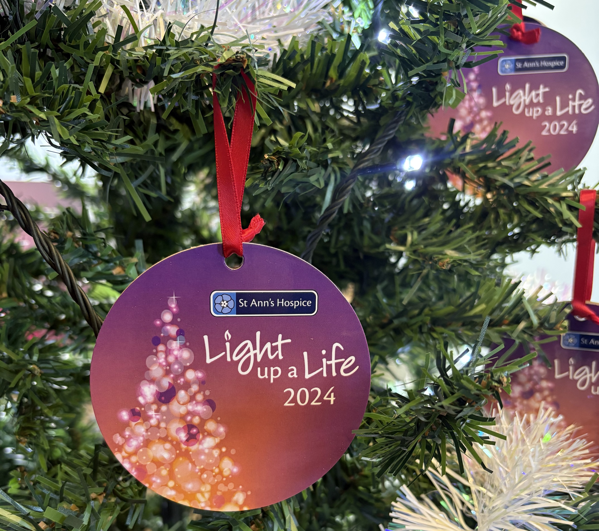 New Light up a Life bauble - Moya Cole Hospice