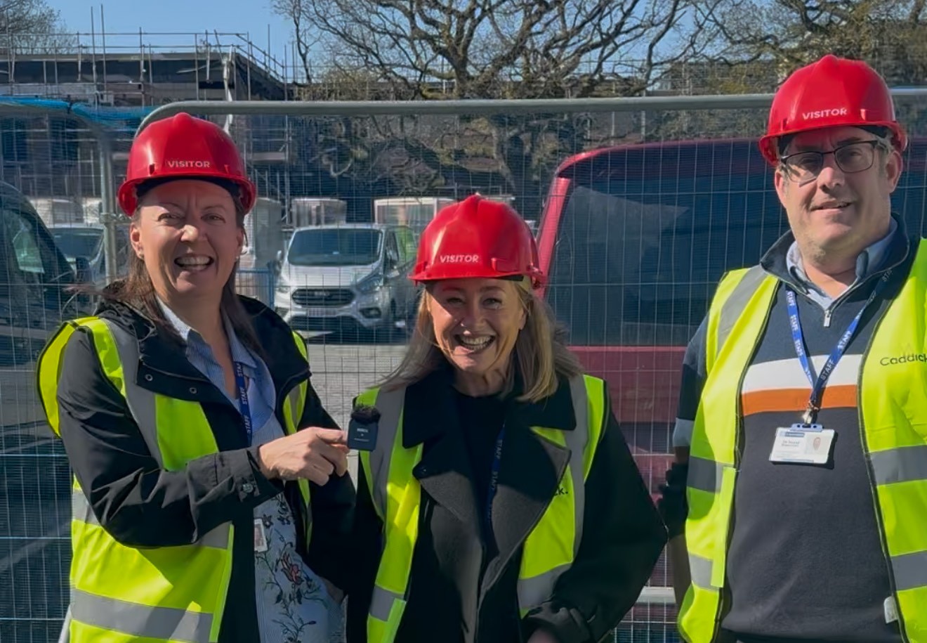 St Ann's staff visit new hospice site to see patient bedrooms - Moya ...
