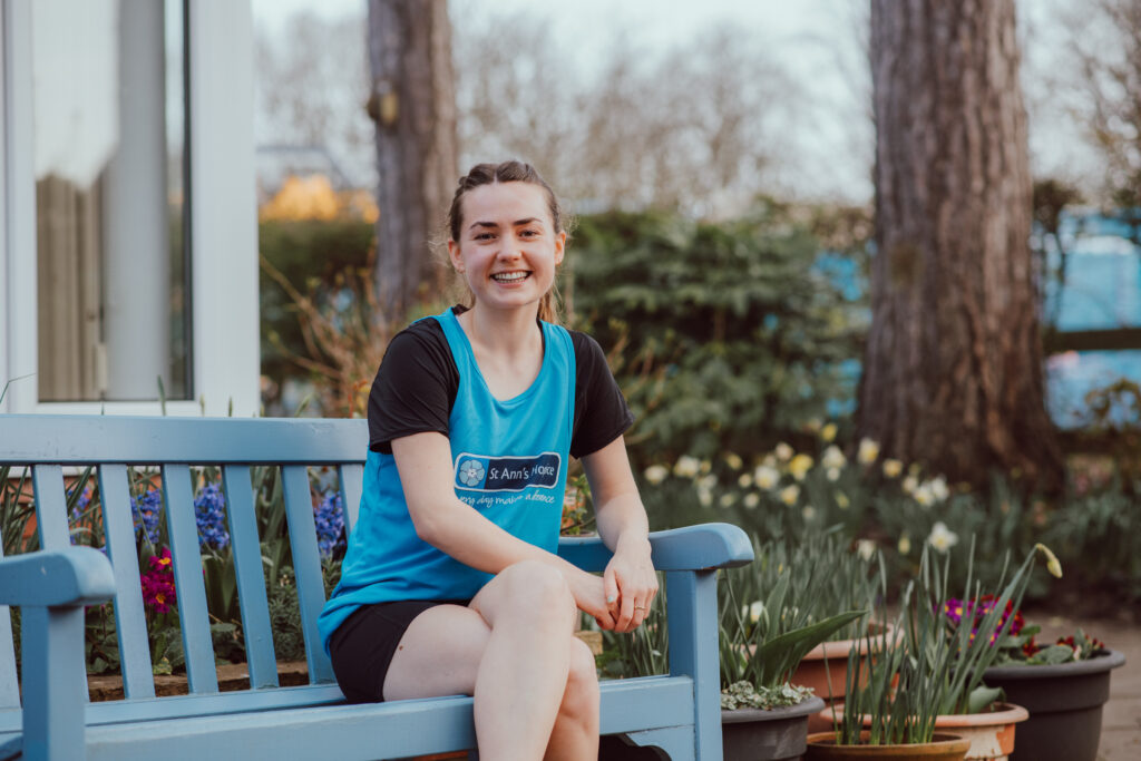 Marathon runner Isabel is raising funds for St Ann's Hospice in memory ...