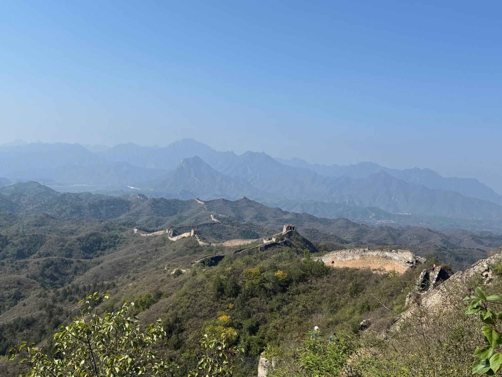 Rachel treks the Great Wall of China for Moya Cole Hospice - Moya Cole ...